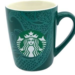 Starbucks | Dining | 220 Starbucks Green Mermaid Logo Design 0 Oz ...